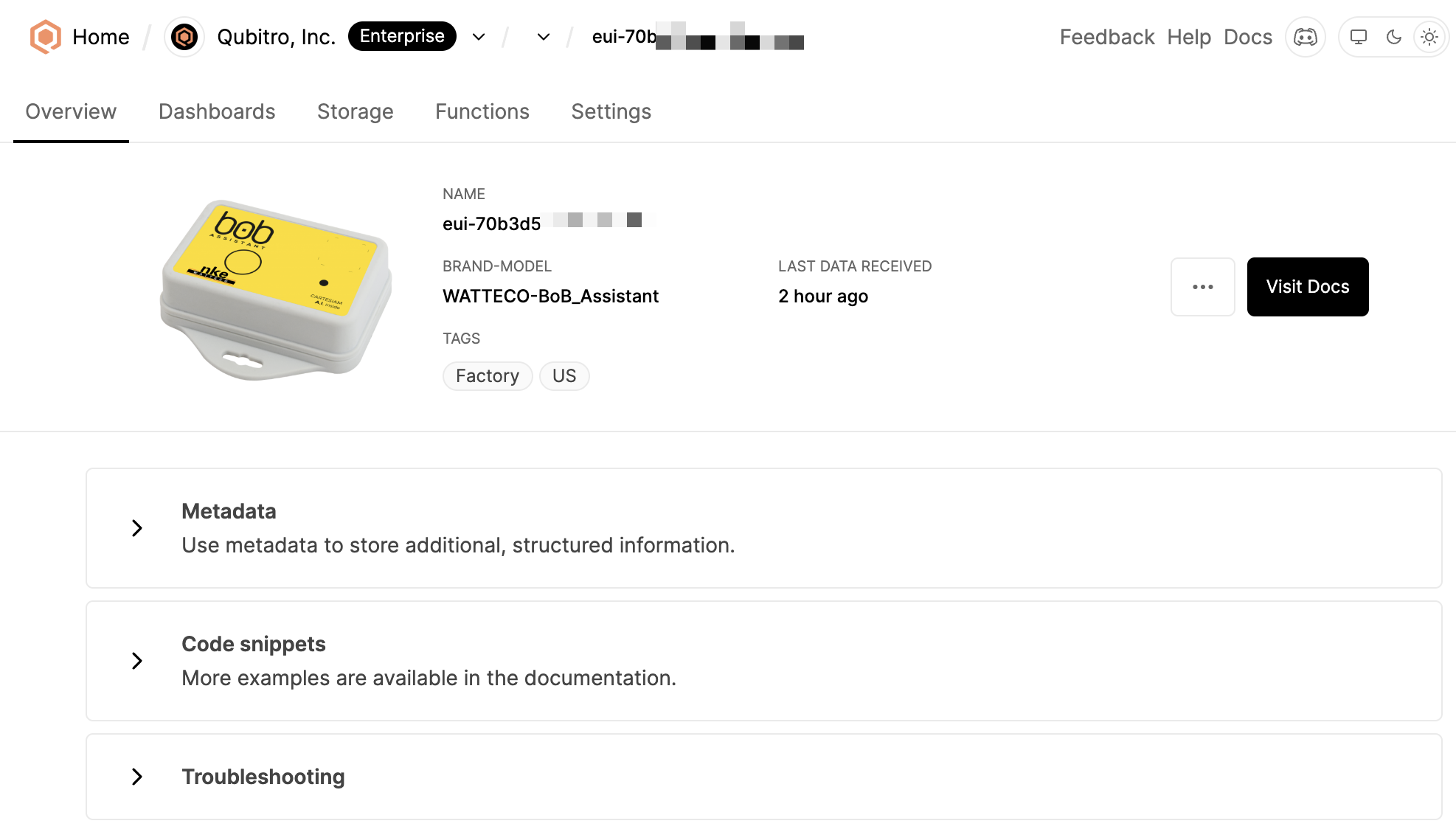 How to Configure BoB Assistant on Qubitro: A Step-by-Step Guide - Qubitro IoT Blog