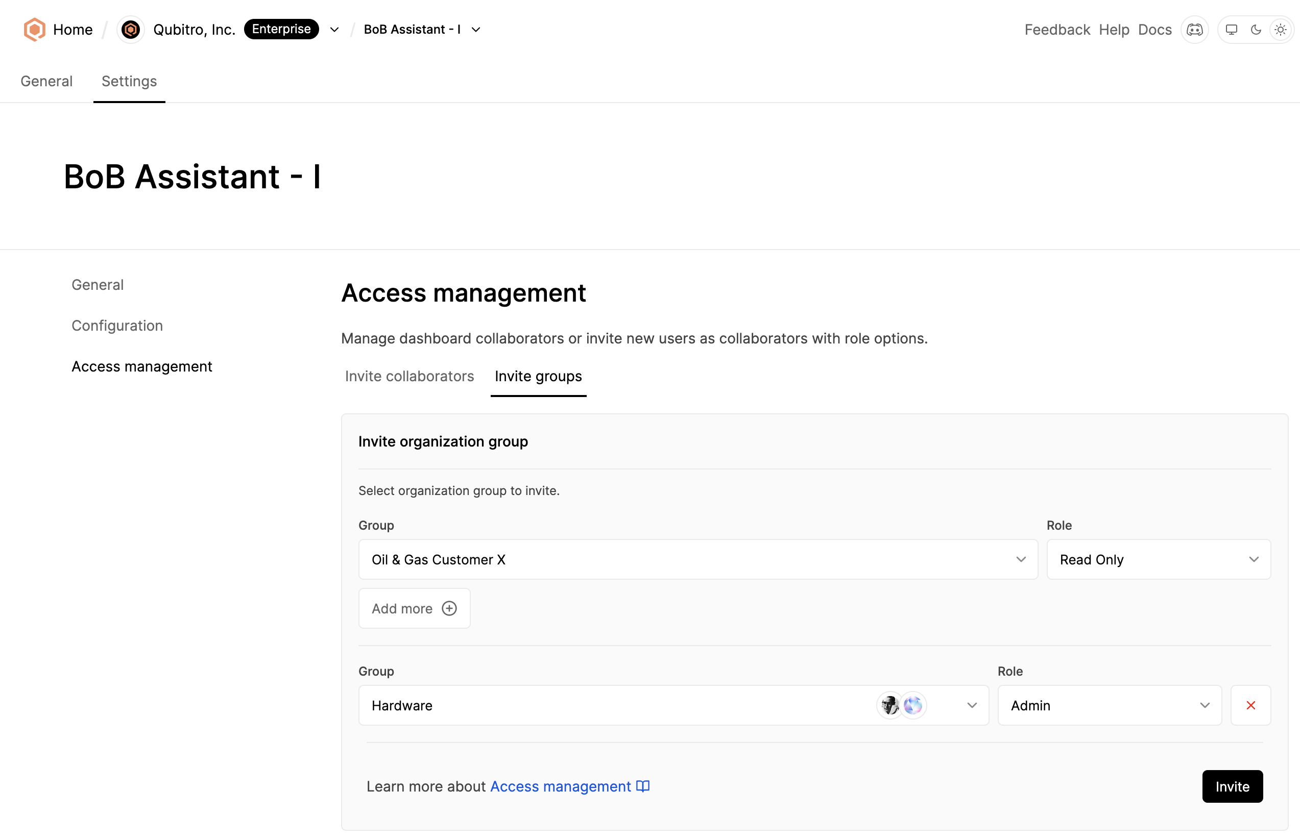 How to Configure BoB Assistant on Qubitro: A Step-by-Step Guide - Qubitro IoT Blog